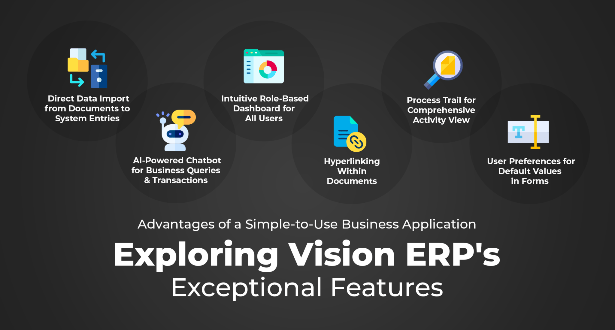 Exploring Vision ERP's Exceptional Feature.